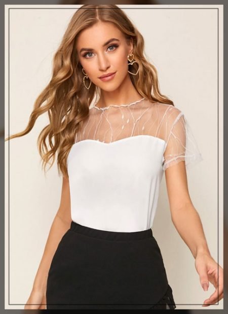 6 Amazing Things About an Illusion Neckline - Alesayi Fashion